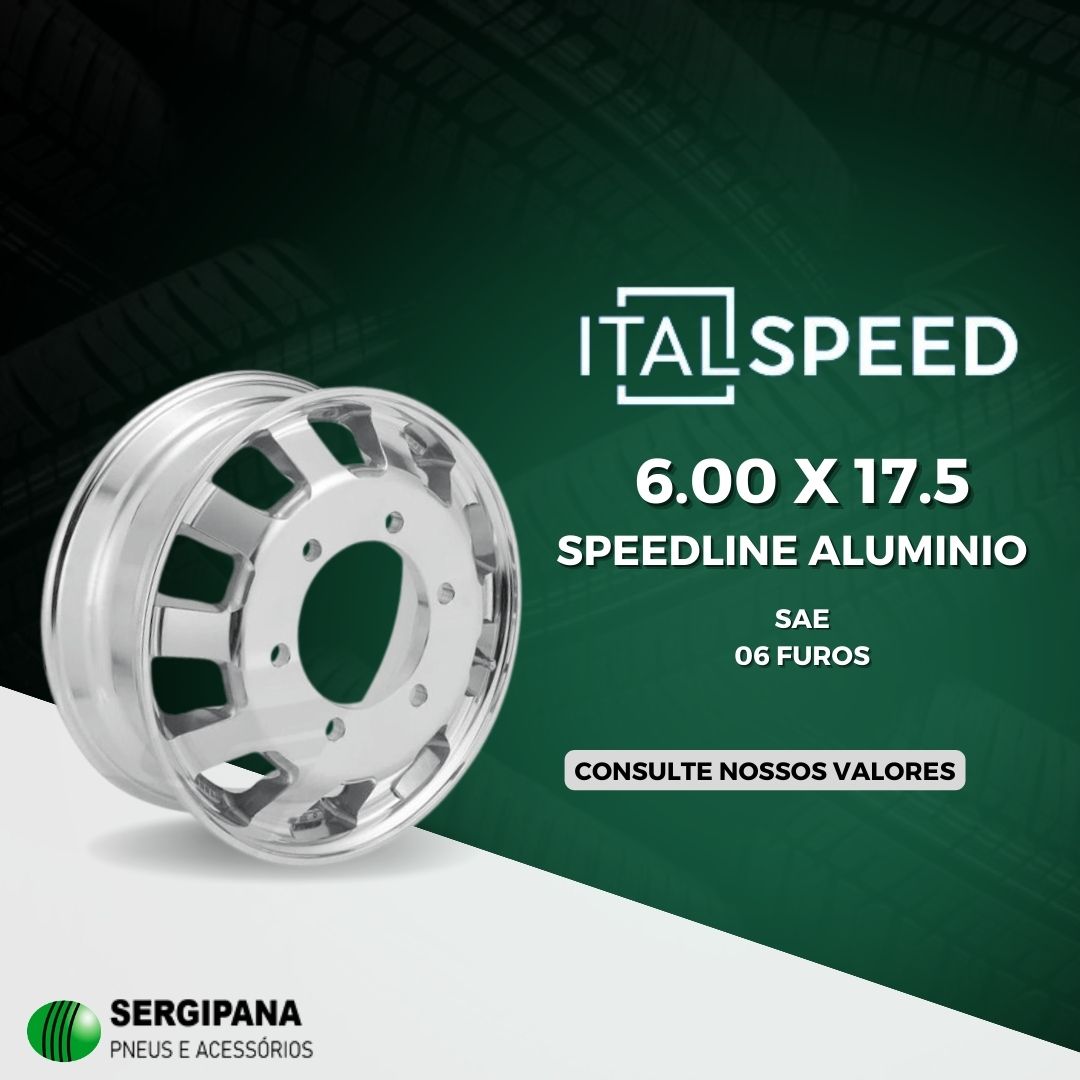 Sergipana Pneus – Pneus para Caminhões e Utilitários | RODA ARO 6.00X17,5 ITALSPEED SAE 06F ...