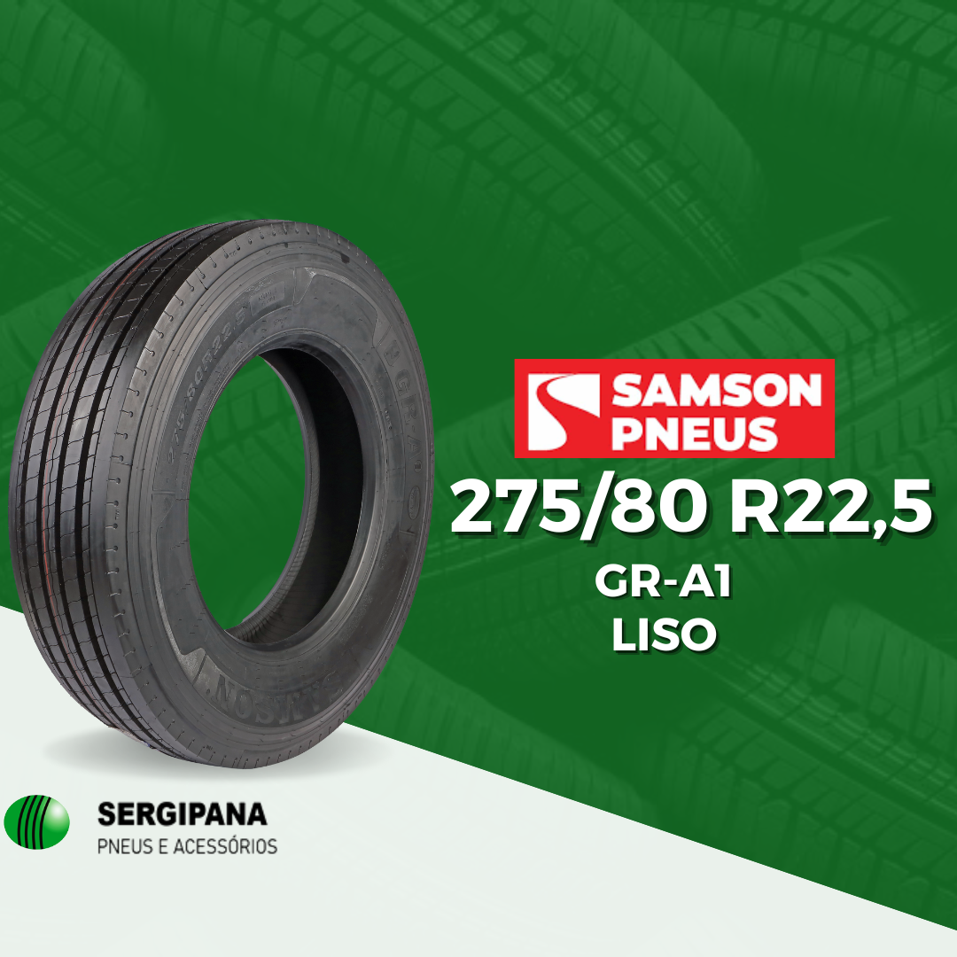 Sergipana Pneus – Pneus para Caminhões e Utilitários | PNEU 275/80 R22,5 SAMSON GR-A1 ...
